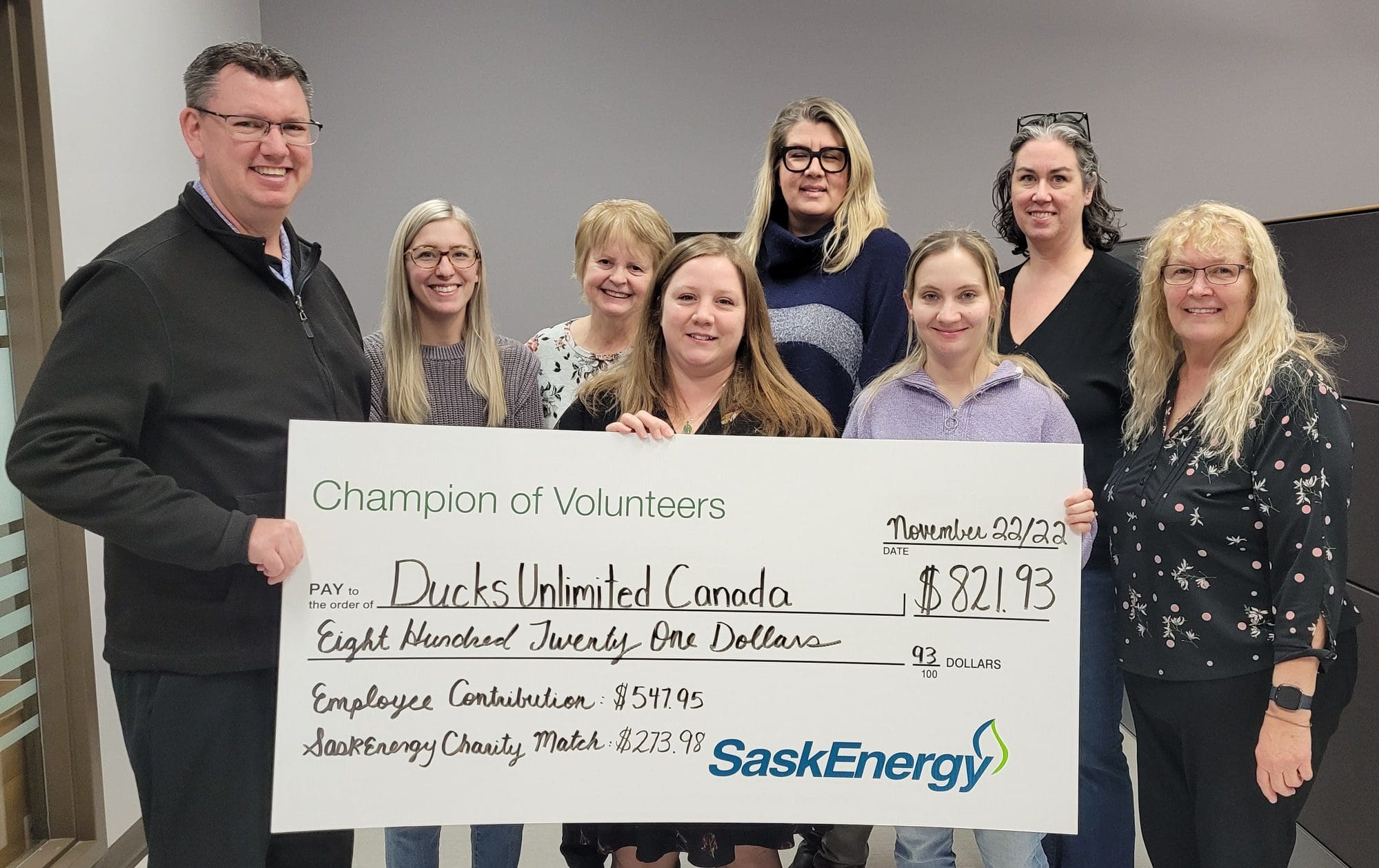 SaskEnergy staff raise "Bucks for Ducks" during annual Spirit Week ...