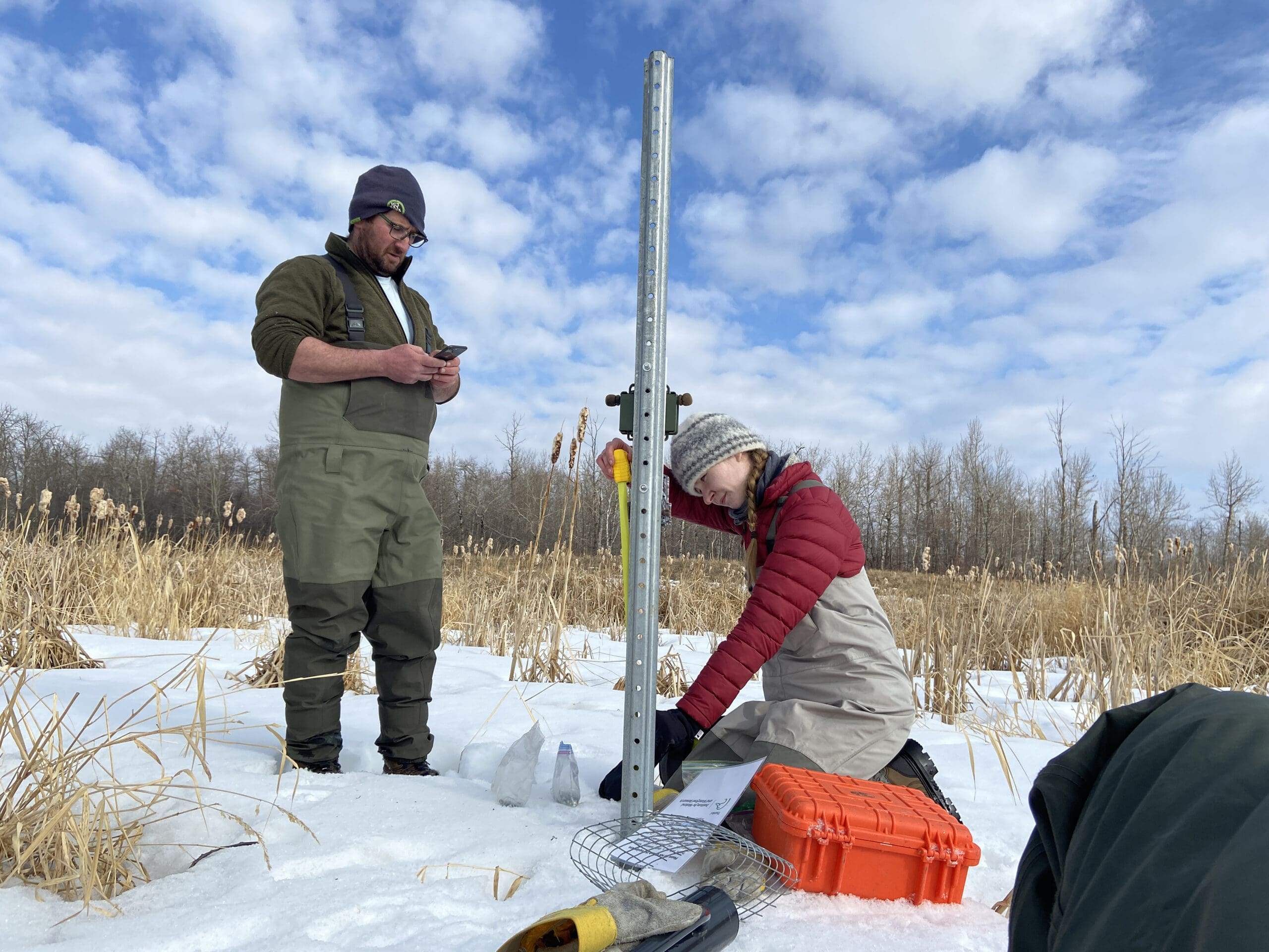 Winter conservation work — Ducks Unlimited Canada